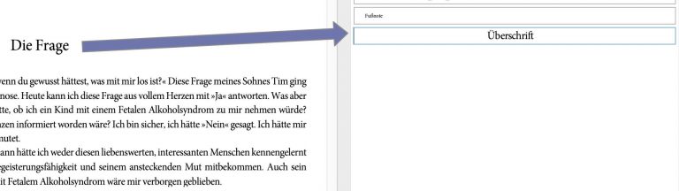 Korrekte Absatzformate in WORD | Edition Blaes